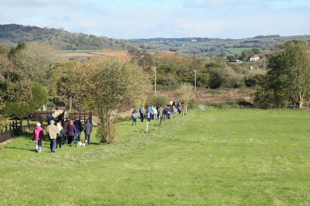 Beating The Bounds 2018 in Colyford 18