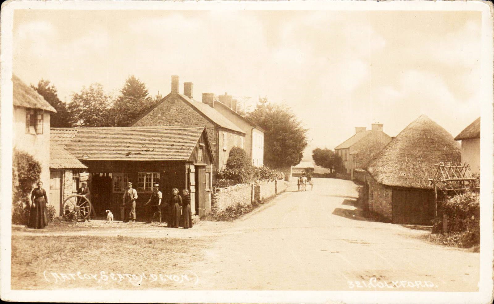 Outside the old Wheelwright