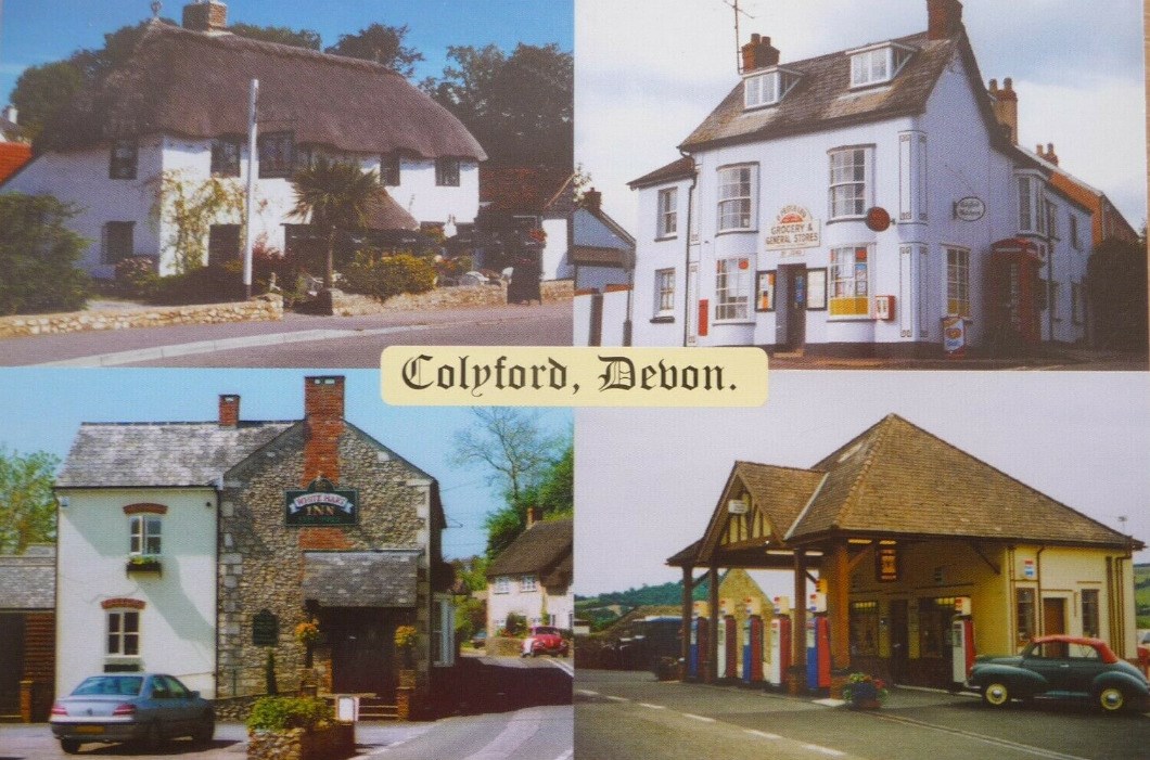 Multi-View Postcard Of Colyford