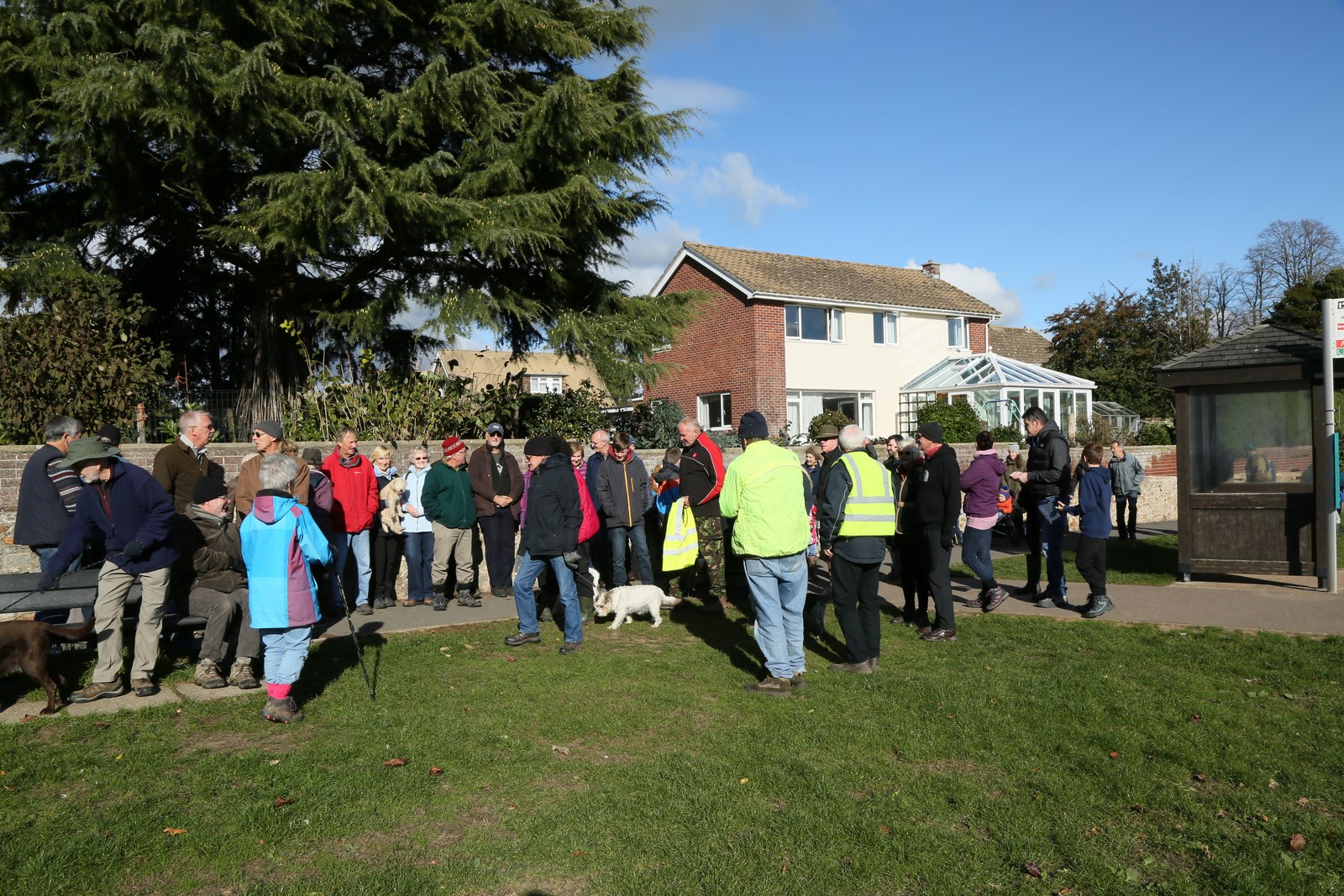 Beating The Bounds 2018 in Colyford 4