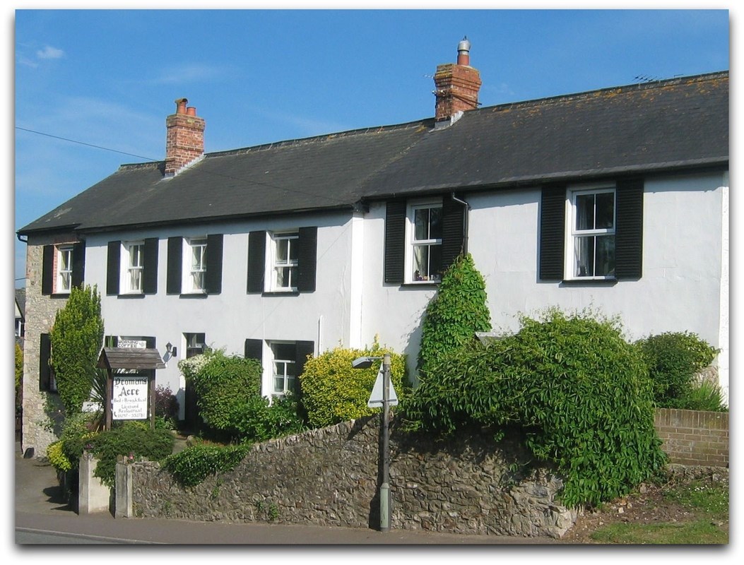 Places you can stay in Colyford. B & B accommodation in Colyford